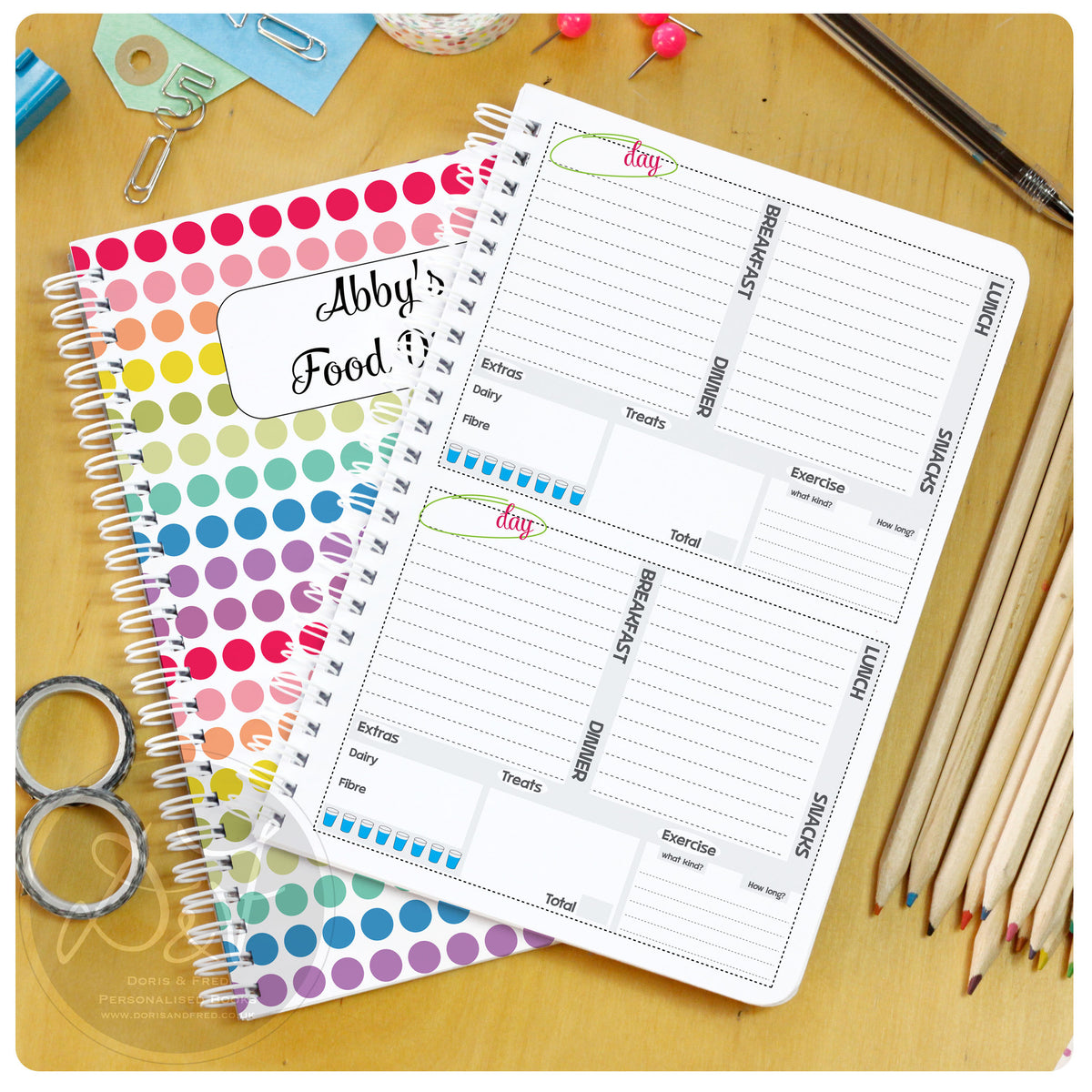 Food Diary - Slimming World compatible – Doris & Fred