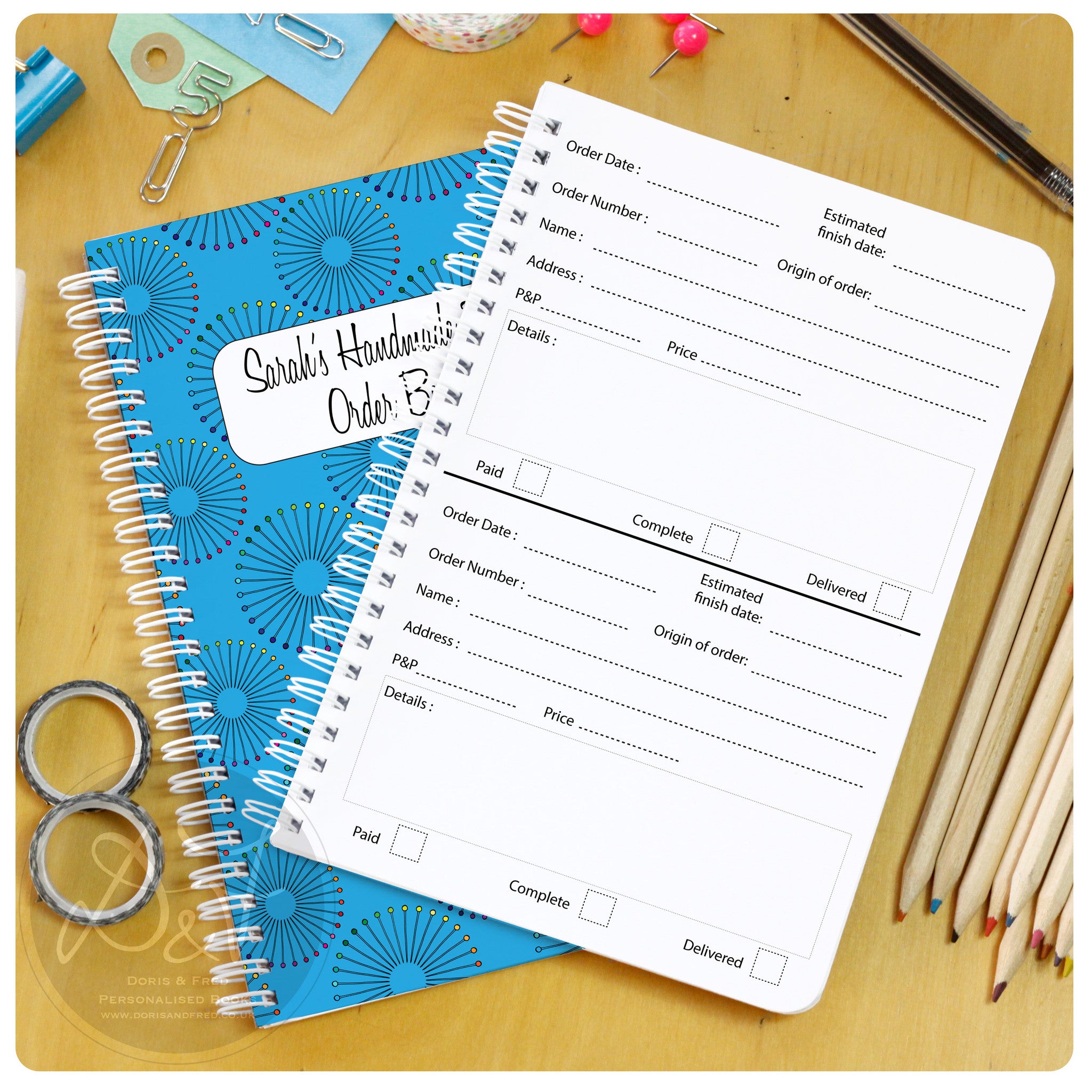 Basic Order book C – Doris & Fred